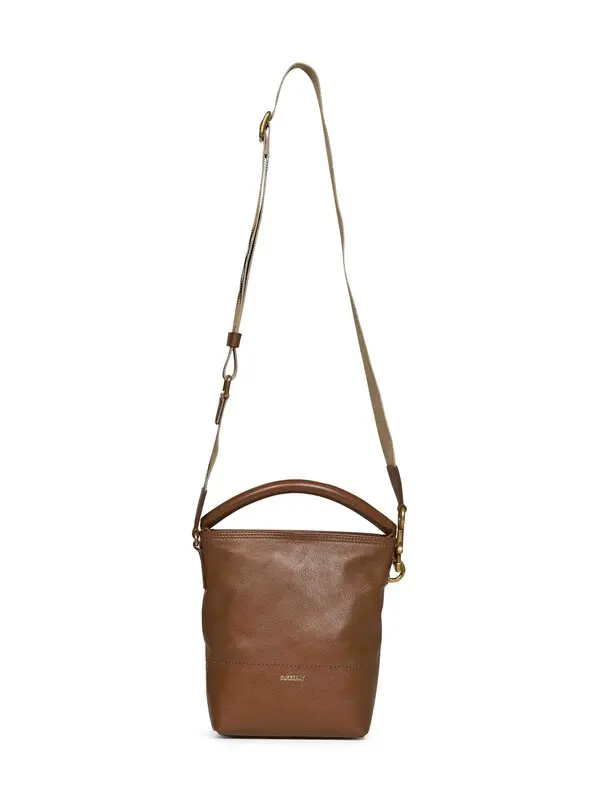 Burberry Hazel Mini B Clip Bucket Bag - Multicolor