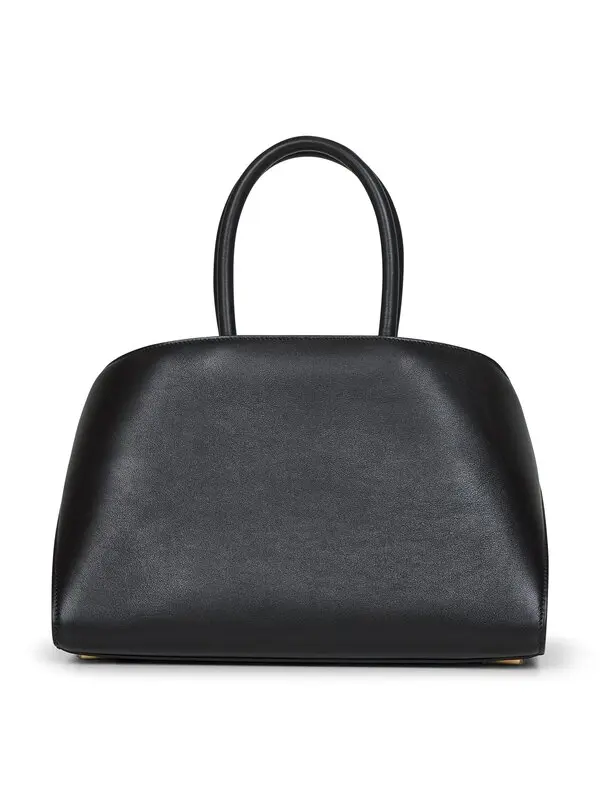 FERRAGAMO Black Hug Top Handle Bag - Multicolor