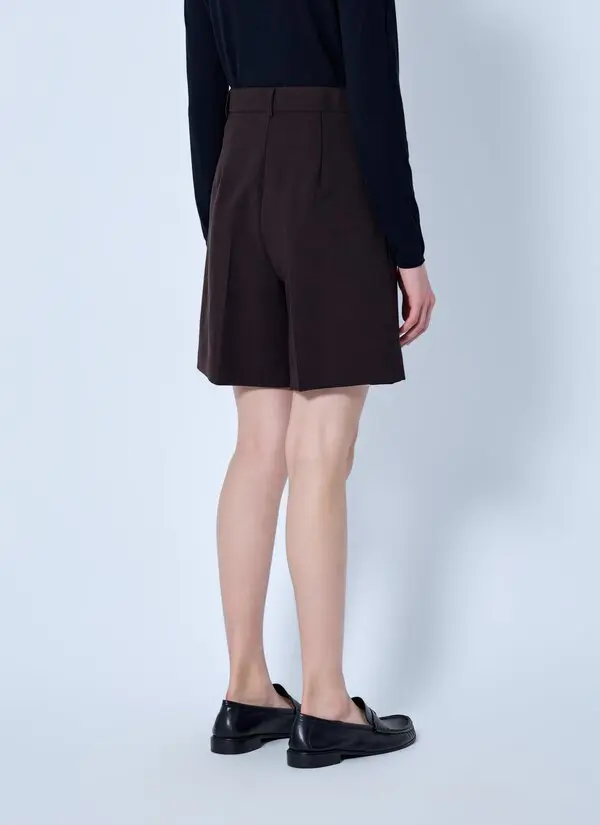 Max Mara Pleated Tailored Shorts