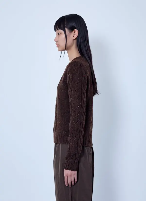 Max Mara Cable Knit Sweater