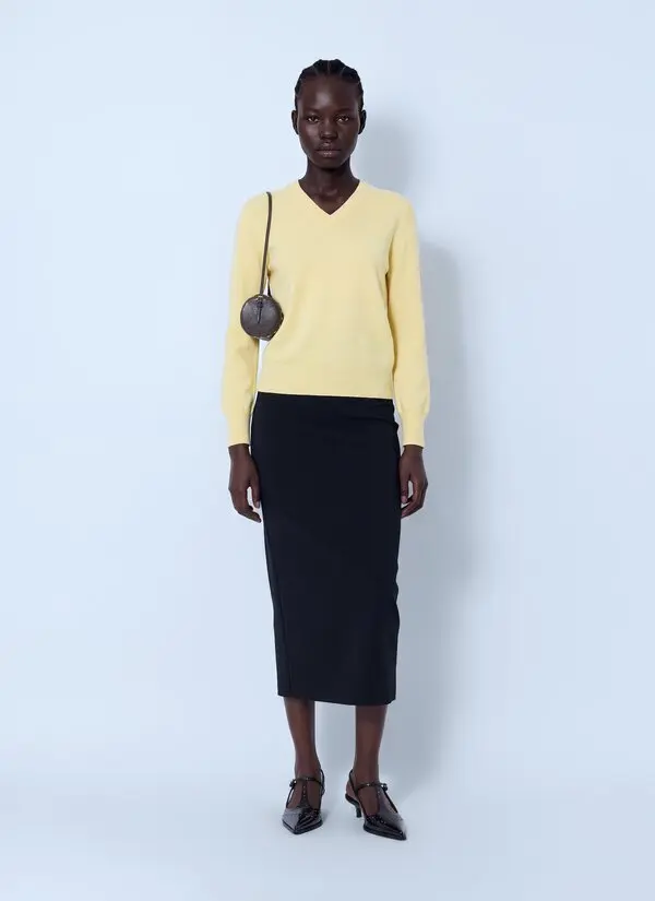 Miu Miu V-neck Wool Sweater