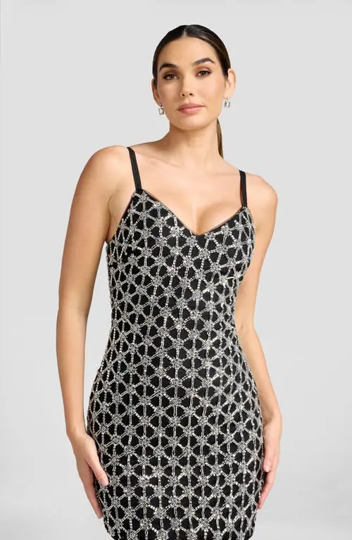 Dress The Population Anya V-neck Minidress