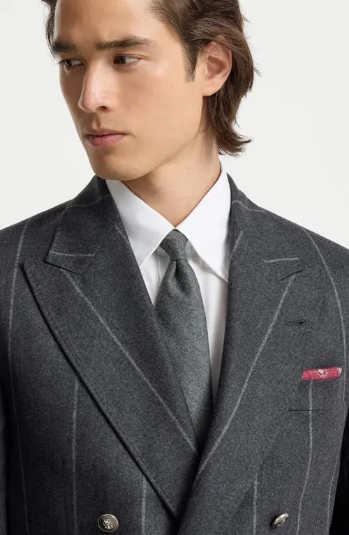 Brunello Cucinelli Virgin Wool Flannel Tie