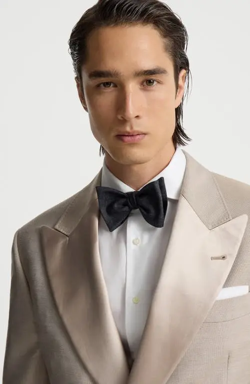 Brunello Cucinelli Virgin Wool Flannel Bow Tie