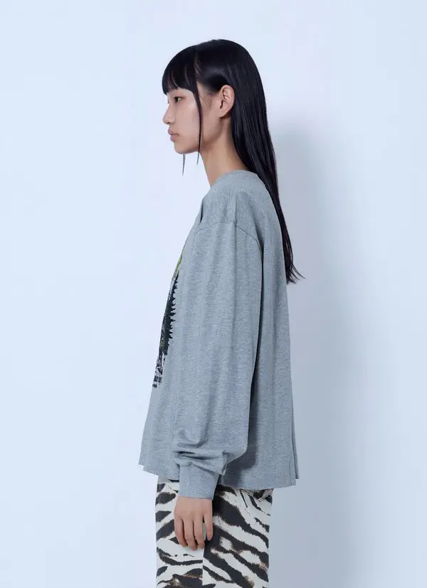 GANNI Basic Cotton Jersey Longsleeve