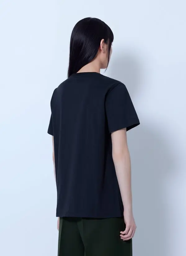 GANNI Fruit Logo Cotton T-shirt