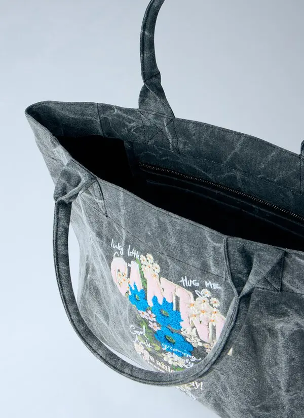 GANNI Medium Trapeze Shopping Bag