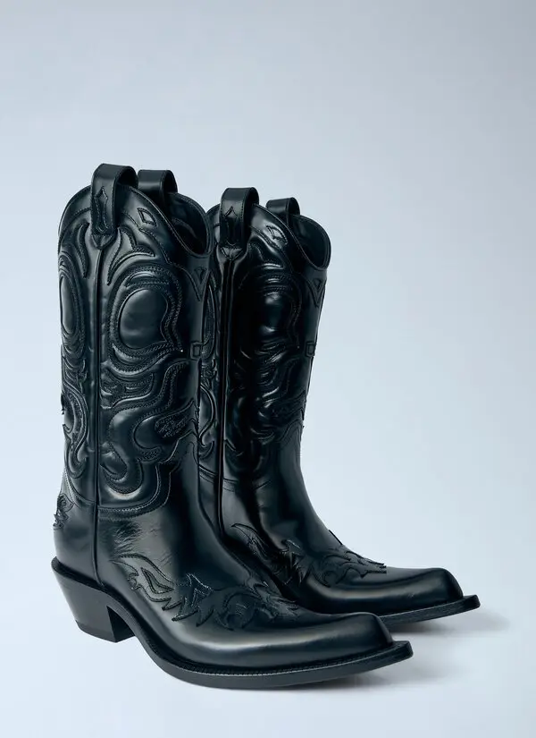 Acne Studios Western Leather Boots