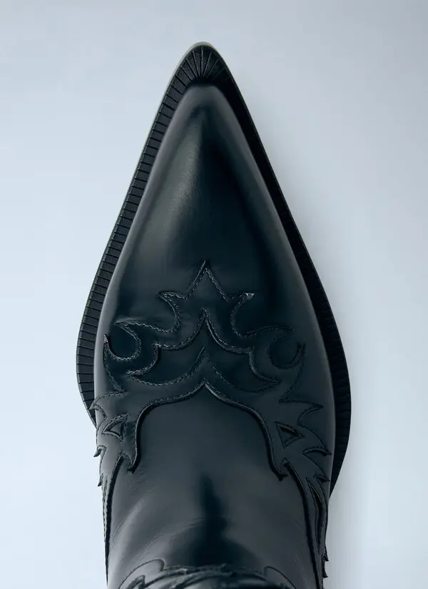 Acne Studios Western Leather Boots