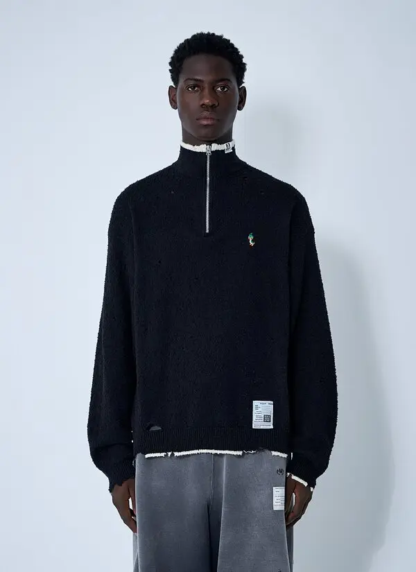 Mihara Yasuhiro Distressed Sweater