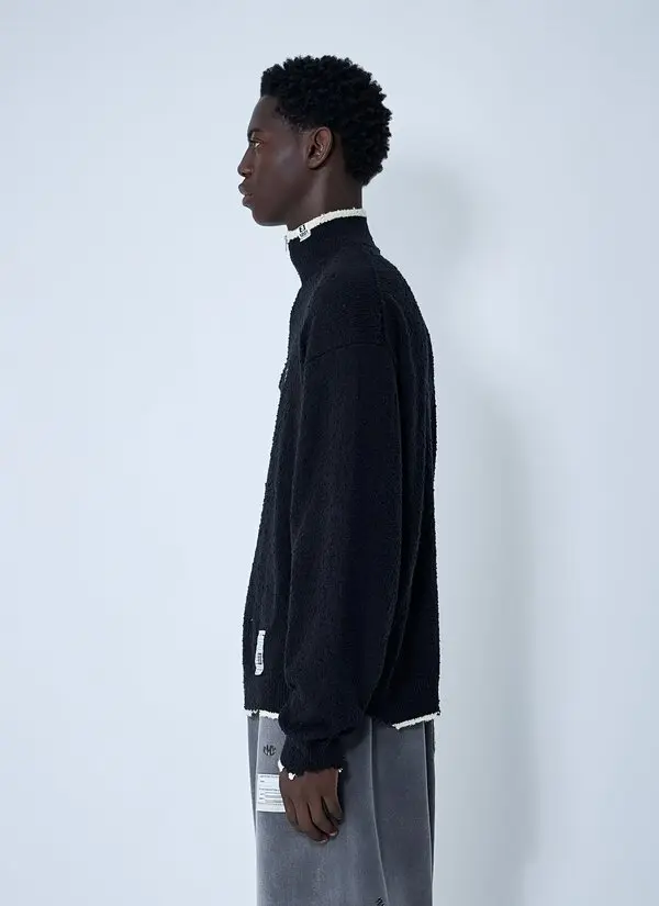 Mihara Yasuhiro Distressed Sweater
