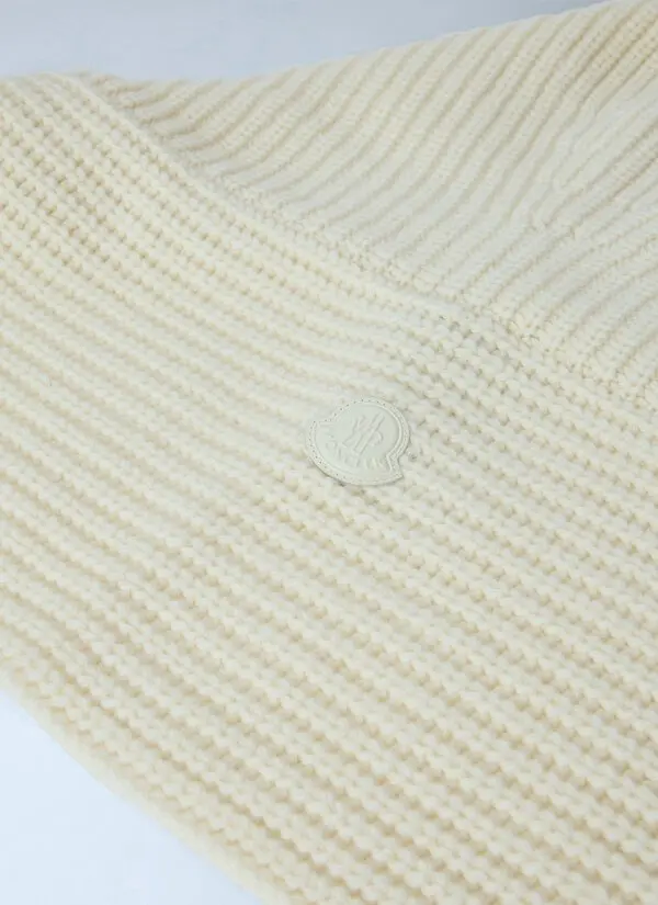 Moncler Ribbed Knit Balaclava
