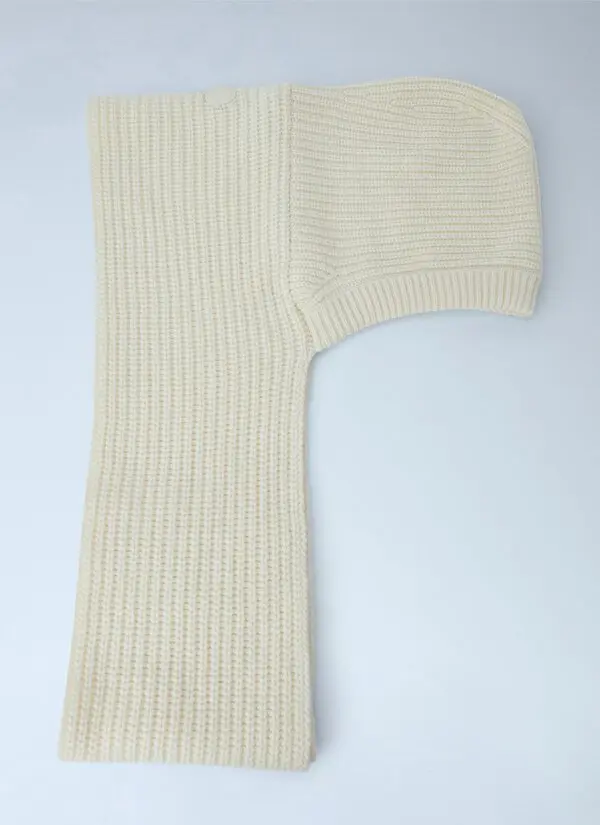 Moncler Ribbed Knit Balaclava
