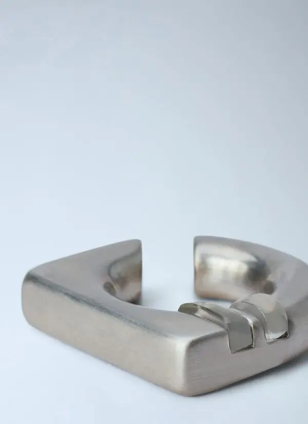 Rick Owens Crystal Prong Ear Cuff
