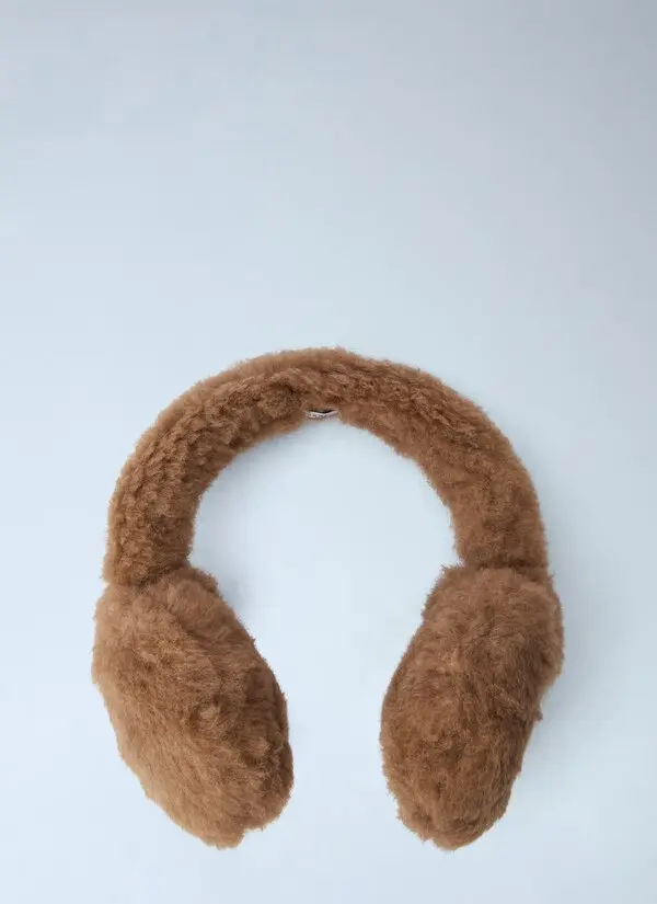Max Mara Teddy Fleece Earmuffs - Multicolor