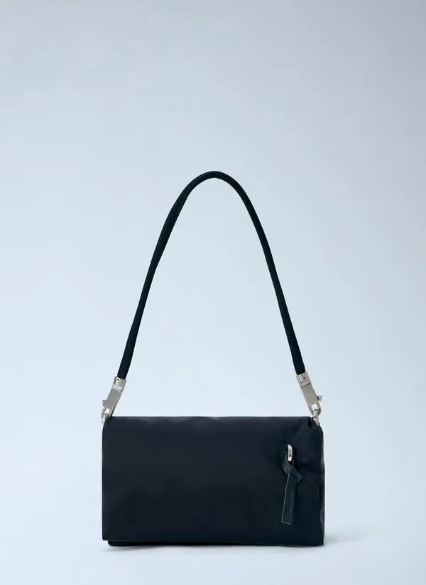 Rick Owens Shoulder Pillow Griffin Bag - Black