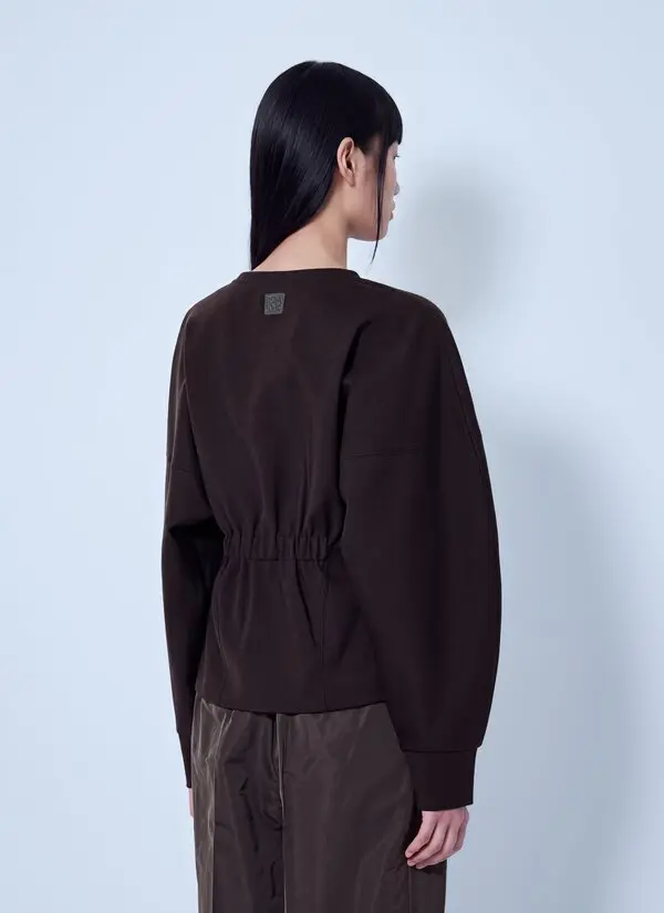 Max Mara Structured Crewneck Sweatshirt