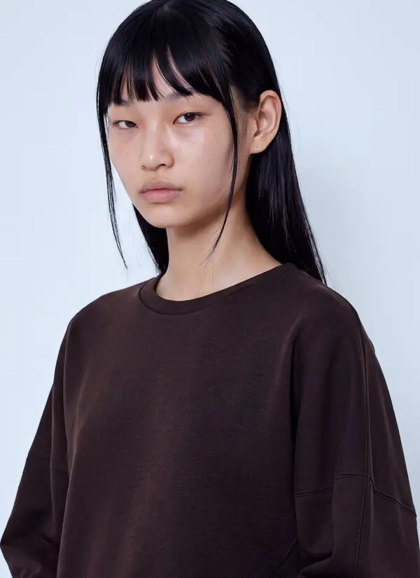 Max Mara Structured Crewneck Sweatshirt