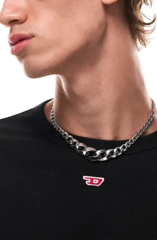 DIESEL® Curb Link Chain Necklace