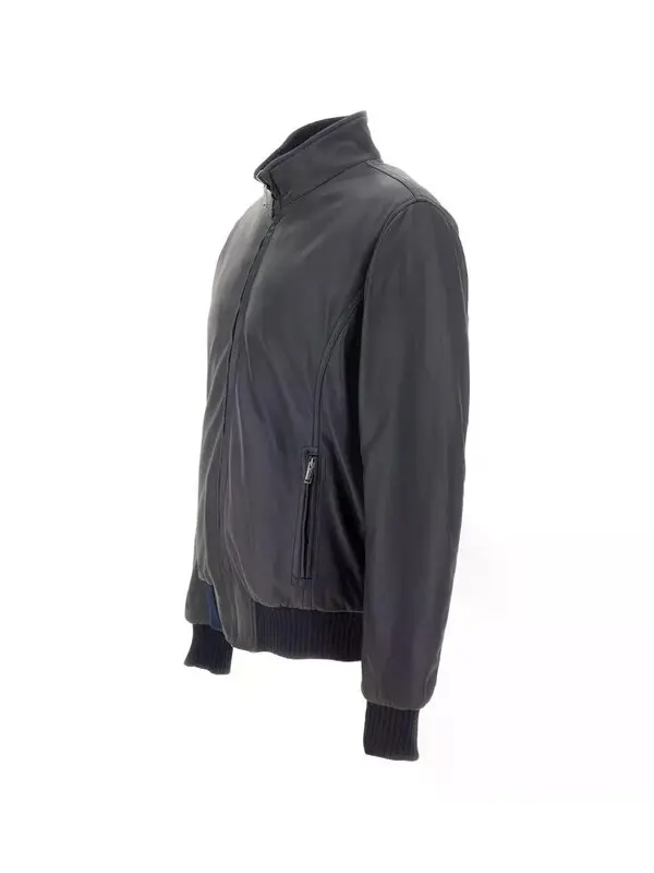 VOLFAGLI FIRENZE 12 Quilted Reversible Leather Jacket
