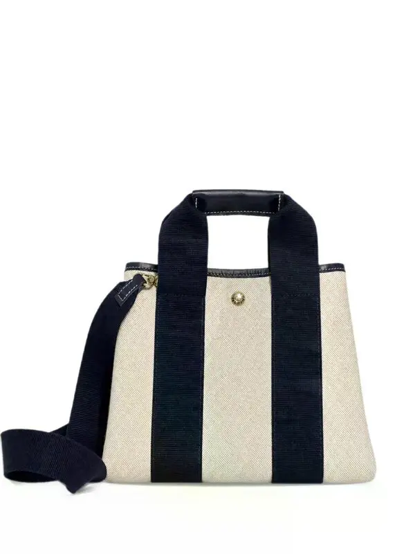 Rue De Verneuil Buttoned Tote Bag - Neutrals