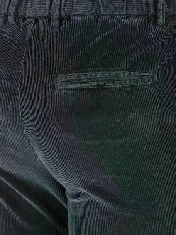MYTHS Corduroy-effect Straight-leg Trousers