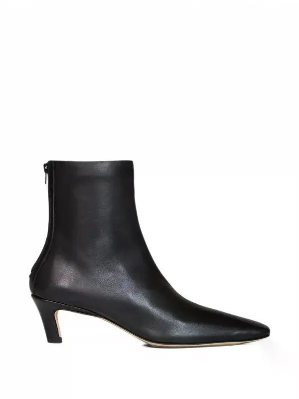 TOTEME Nappa Mid-heel Boots - Black