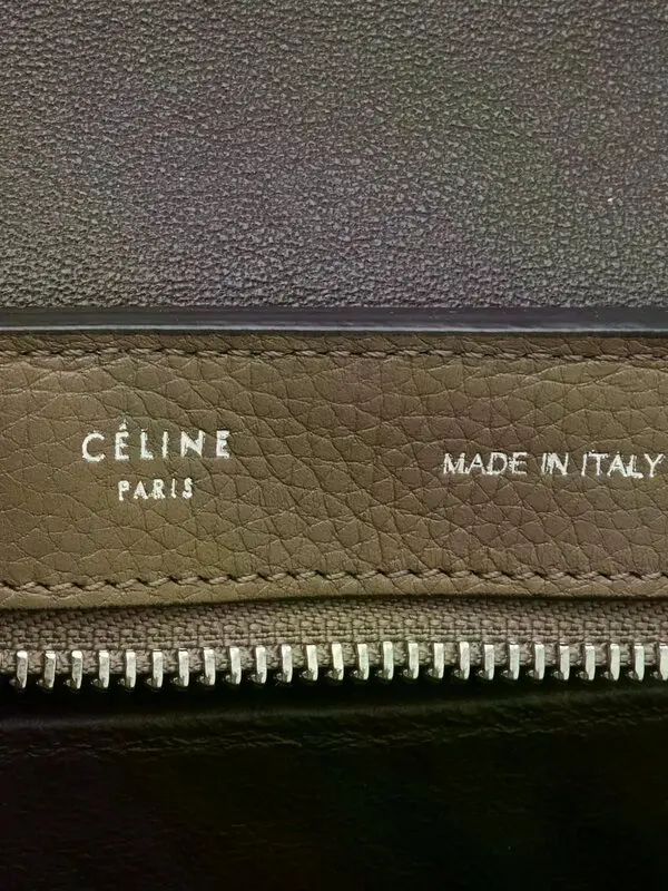 Celine 2014 Small Trapeze Top Handle Shoulder Bag - Grey