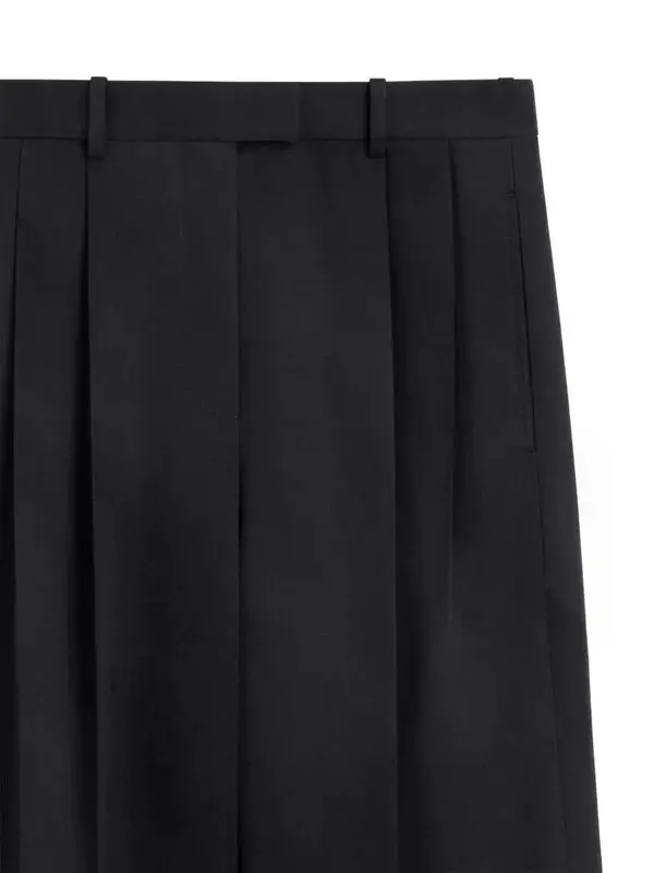 Givenchy Double Pleat Pants In Wool