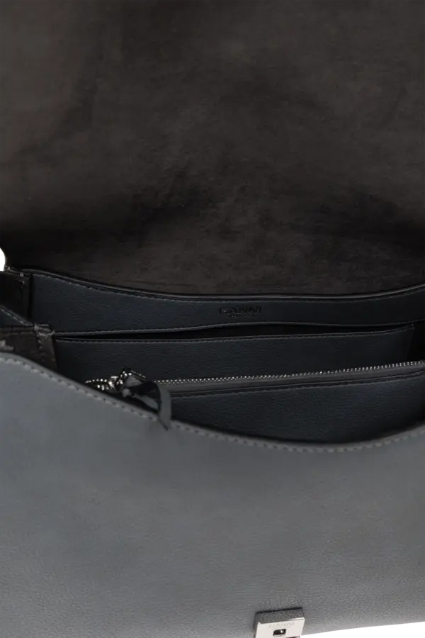 GANNI Logo Handbag