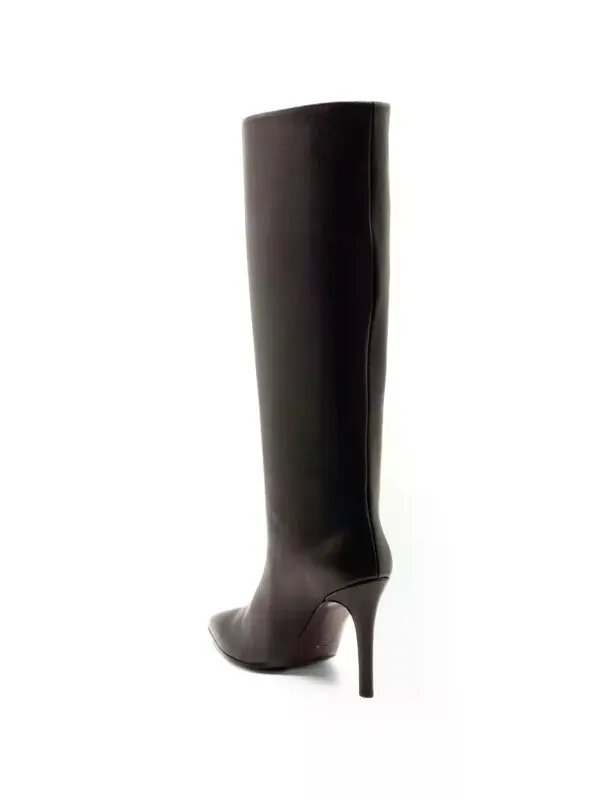 FRANCESCO RUSSO Pointed-toe Knee-high Boots