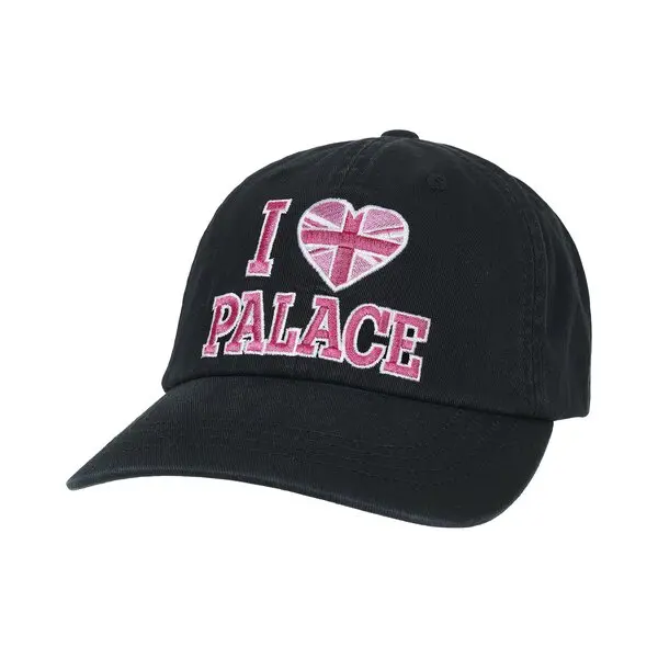 PALACE I Love 6-panel - Black