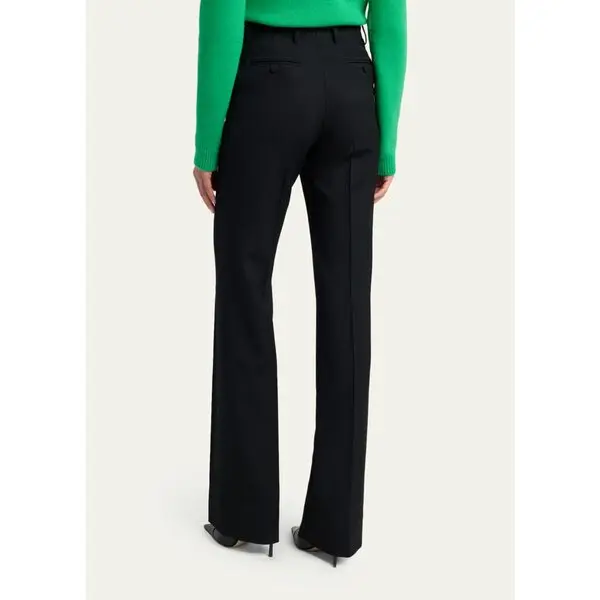 TOM FORD Mid-rise Wool Bootcut Trousers