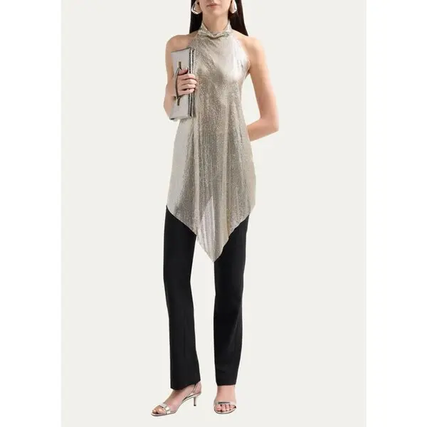 Stella McCartney Chainmail Halterneck Top