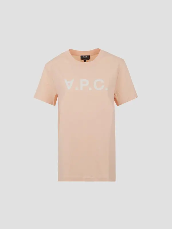 A.p.c. Standard Grand Organic Cotton T-shirt - Pecheblanc