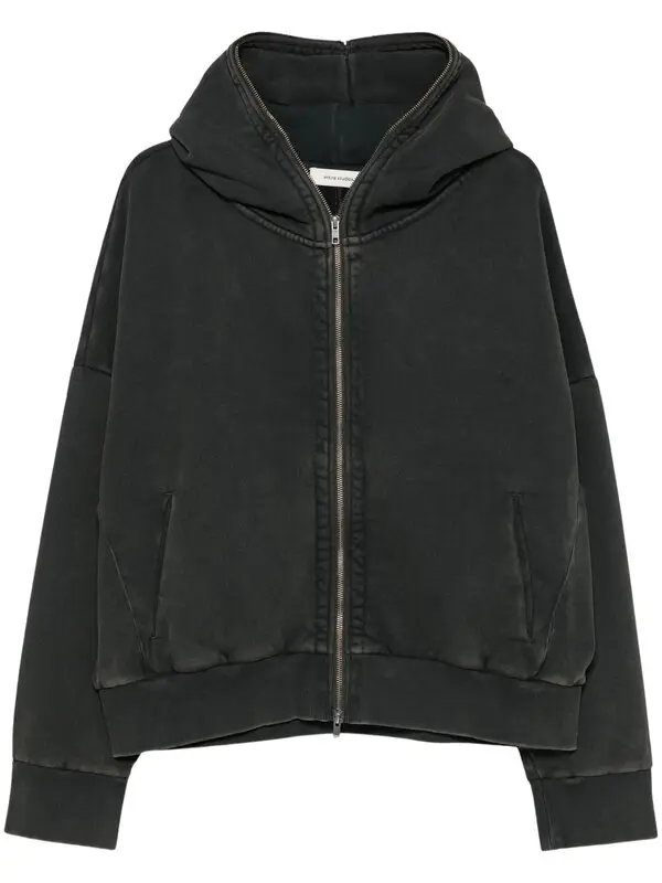 ENTIRE STUDIOS 100% Cotton Sweatshirt Sweater - Black