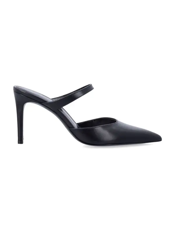 STUART WEITZMAN Pointed-toe Slingback Mule Pump