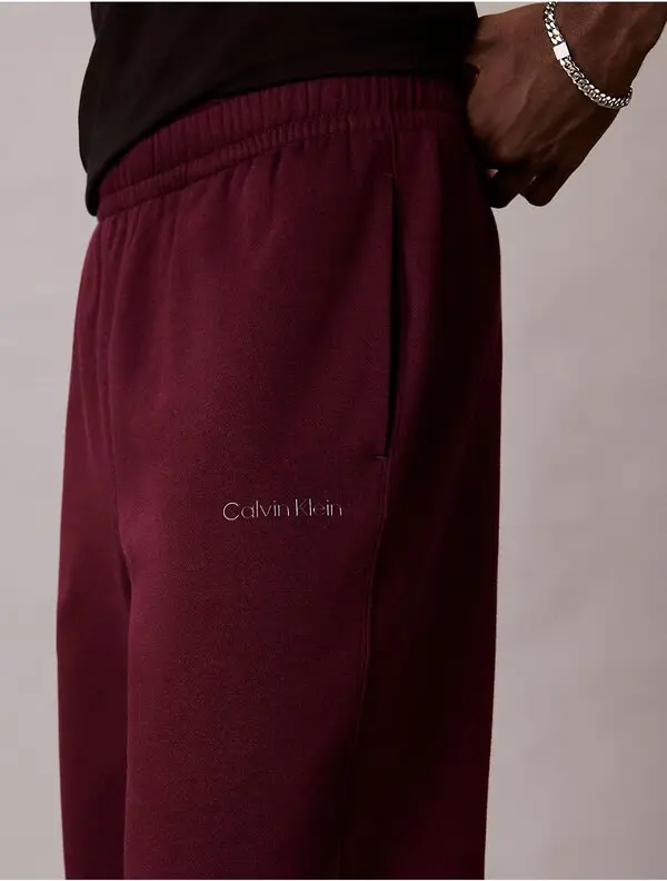 Calvin Klein Fleece Standard Logo Joggers - Raspberry Truffle