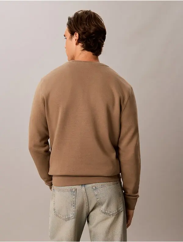 Calvin Klein Fleece Monologo Crewneck Sweatshirt