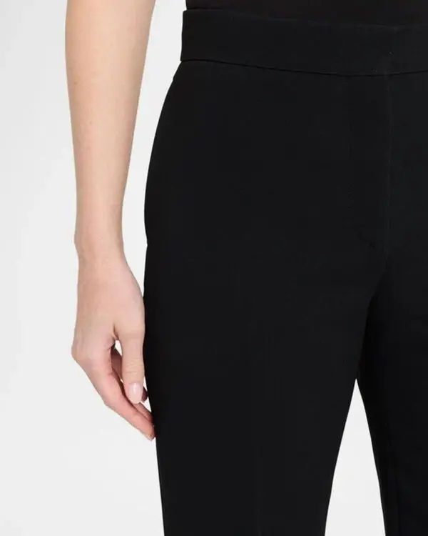 FFORME Lang Slim-leg Crepe Pants - Black