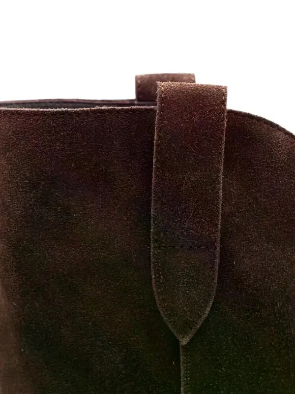VIA ROMA 15 Suede Cowboy Boots