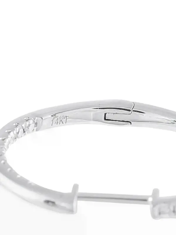 LB EXCLUSIVE Inside-out Diamond Hoop Earrings