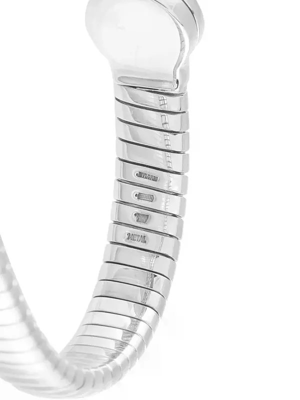 BVLGARI Tubogas Diamond Bracelet - Silver