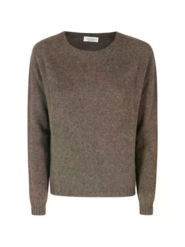 ROBERTO COLLINA Merino Wool Crew-neck Sweater