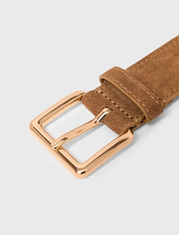 Maje Braided Suede Belt