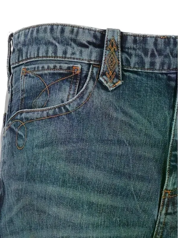 AMISH SUPPLIES Gringo Loco Embroidered Bootcut Jeans