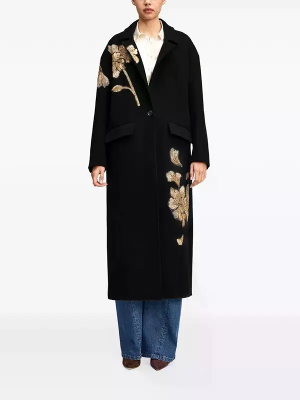 Cinq À Sept Gilded Peony Lilienne Coat