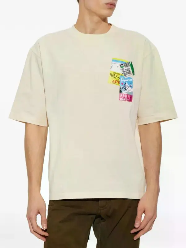 Dsquared2 Patch-detail T-shirt
