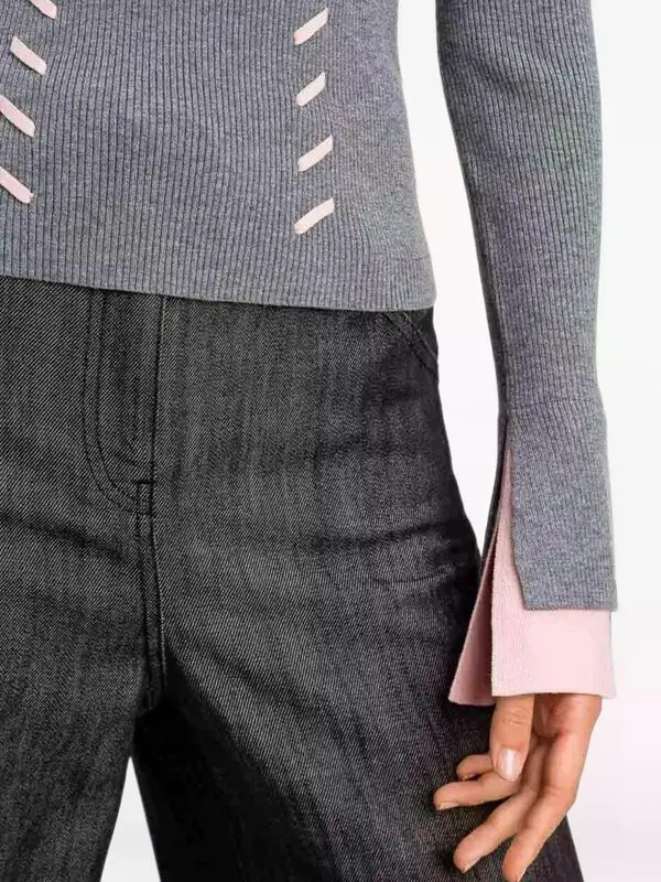 TWINSET Actitude Ribbed-knit Sweater