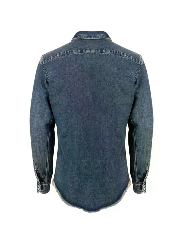 COSTUMEIN Mark Frayed-hem Denim Shirt
